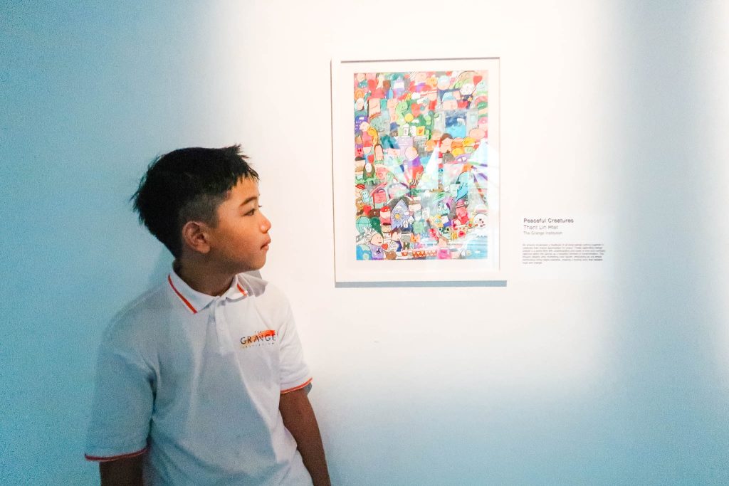 Thant Lin Htet’s Doodles Delight at the SOTA Primary 6 Art Competition ...